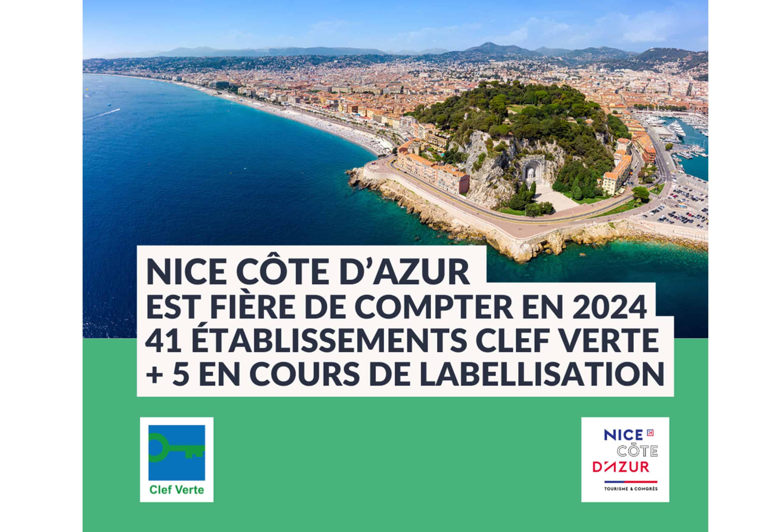Objectif Clef Verte 2024 | Nice Côte d'Azur