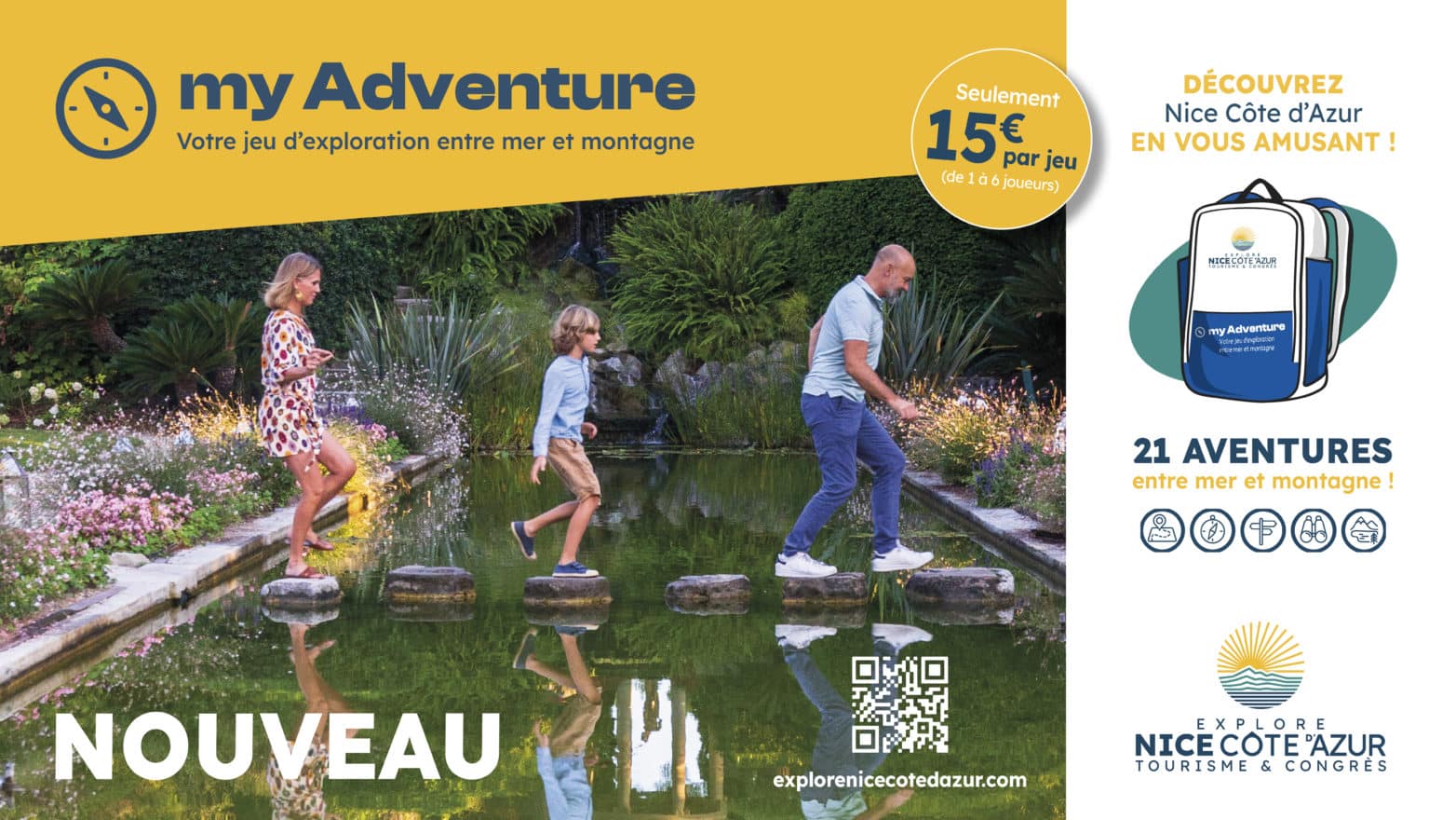 Jeu d'exploration "my Adventure" | Nice Côte d'Azur