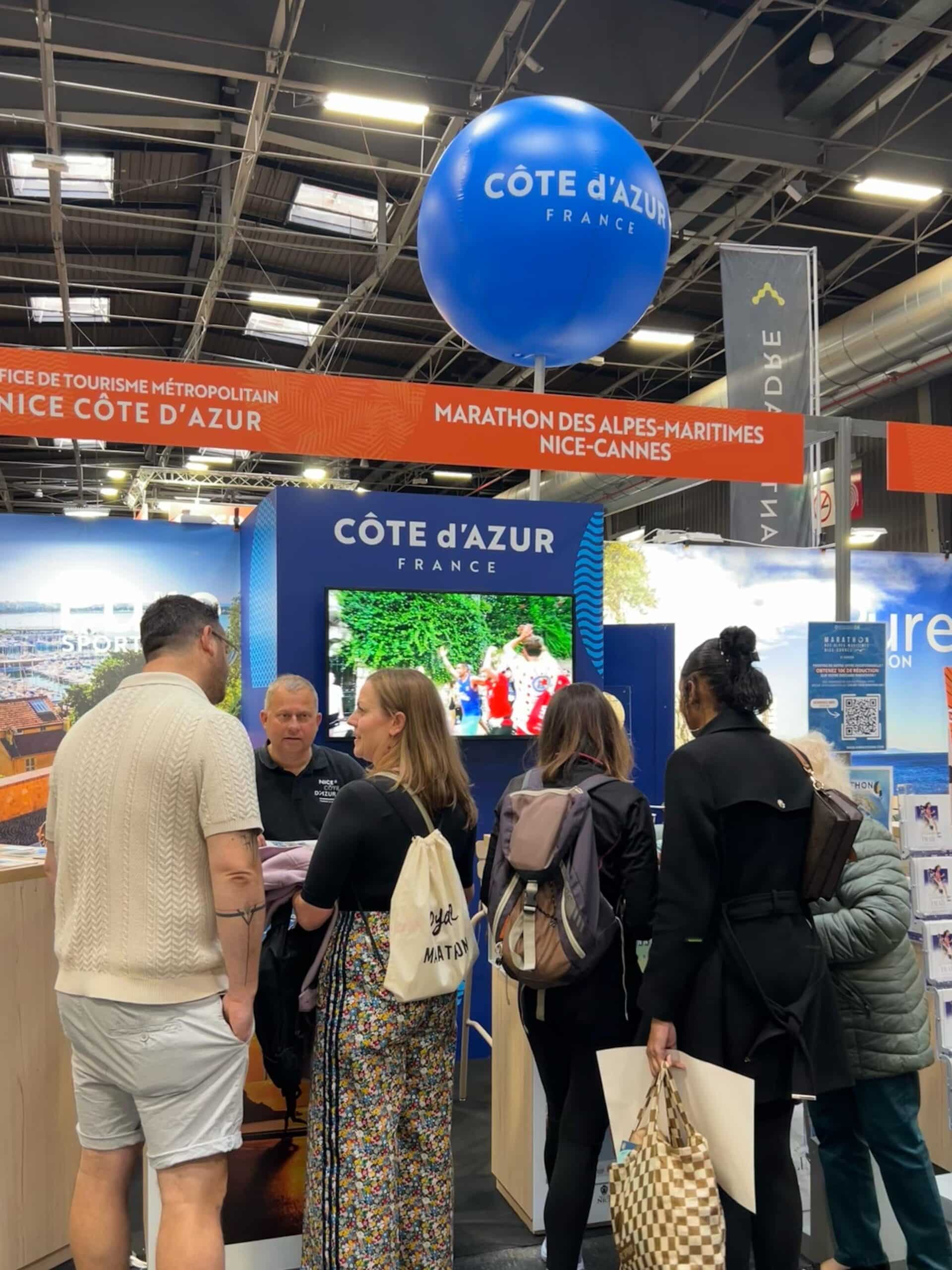 L'OTM NCA au Salon Run Experience - Paris | Nice Côte d'Azur